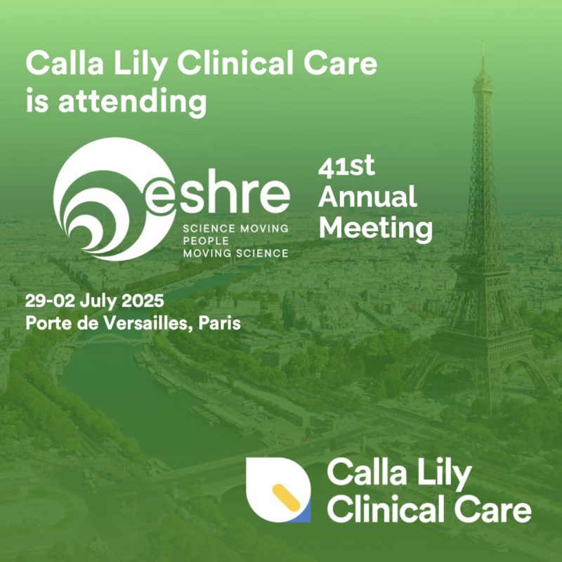 CLCC at ESHRE 2025 in Paris | News & Media | Calla Lily Clinical Care